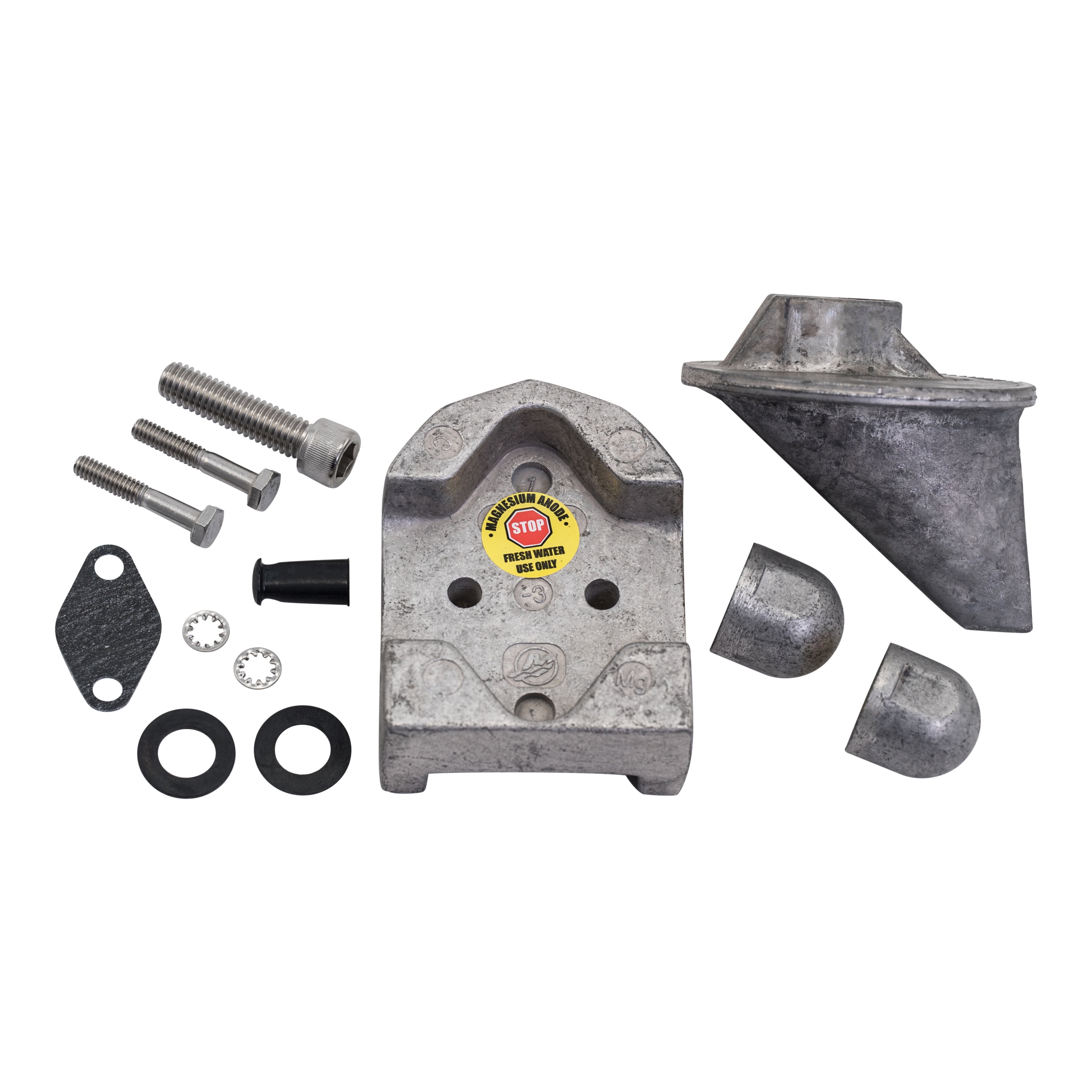 Quicksilver 888755Q04 Magnesium Anode Kit for Select MerCruiser MR and ...