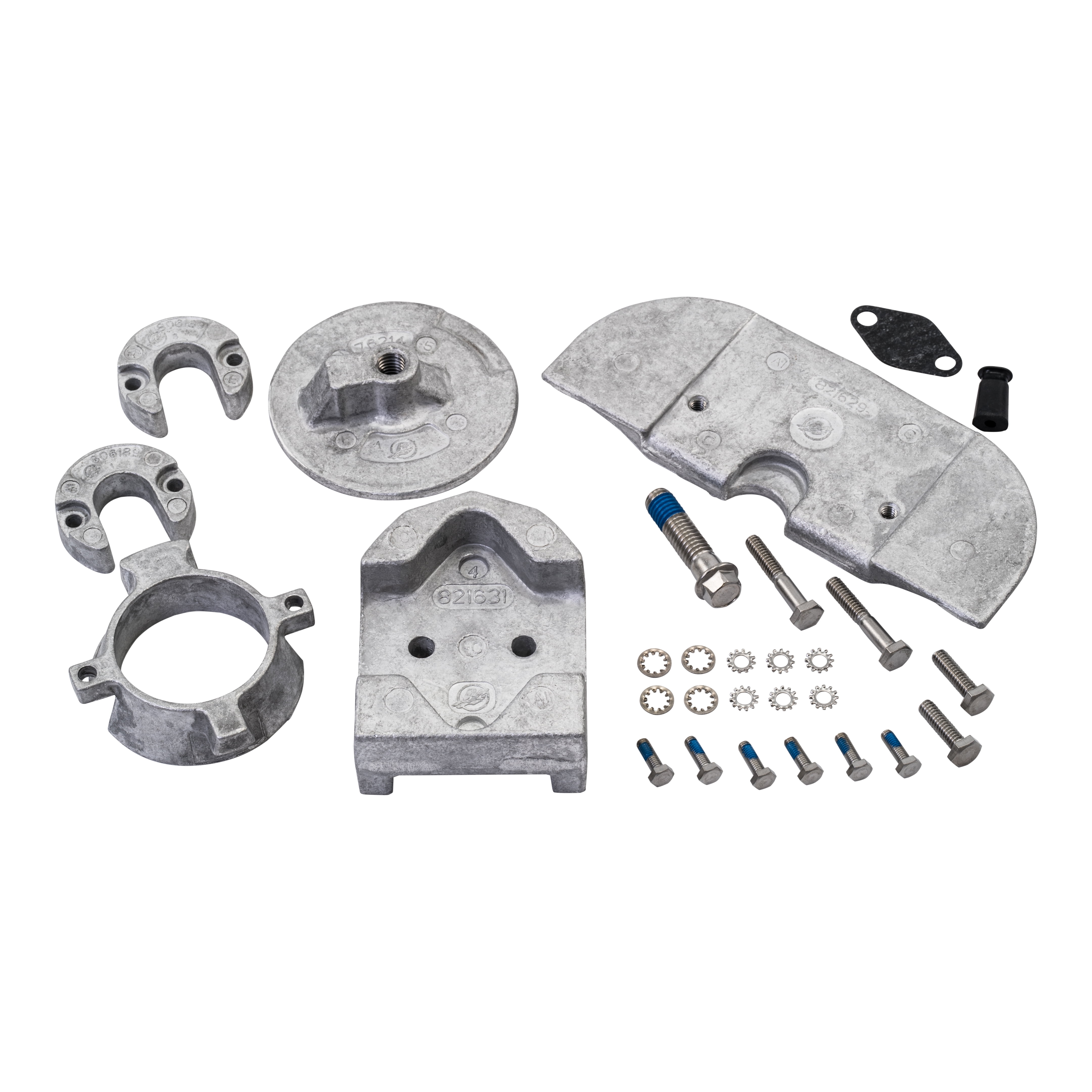 Quicksilver 888756Q03 Aluminum Anode Kit for Alpha One Gen II Drives ...