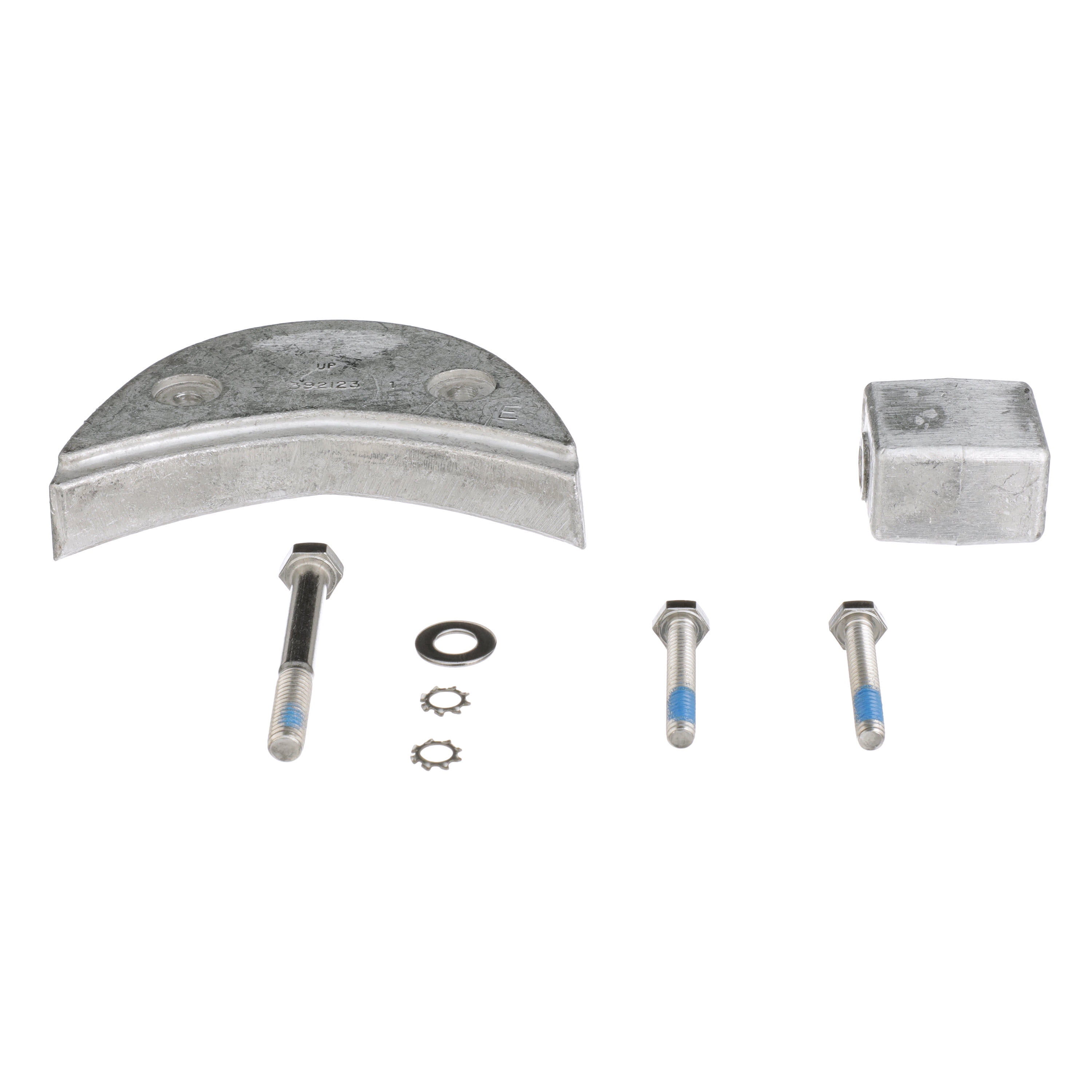 Quicksilver 8M6008007 Aluminum Anode Kit for BRP/OMC Outboards, V4 ...