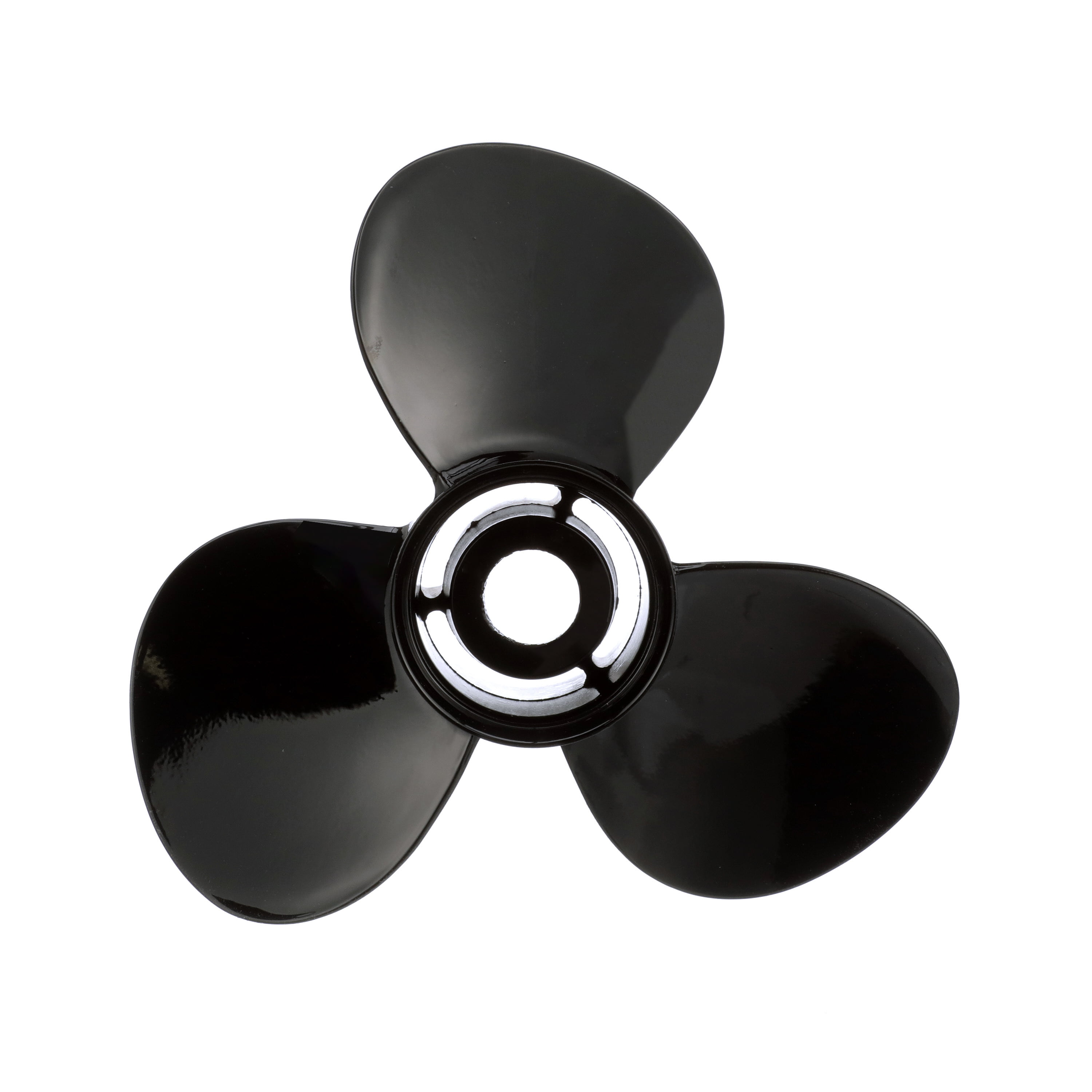 Quicksilver Black Diamond 3-Blade Aluminum Propeller, 14" Diameter x 10 ...
