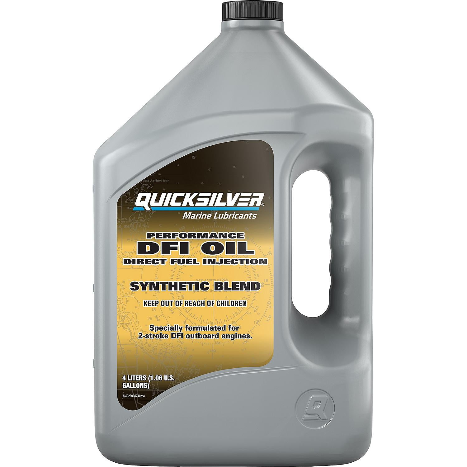 Quicksilver DFI 2-Stroke Marine Oil, 1 Gallon - Walmart.com