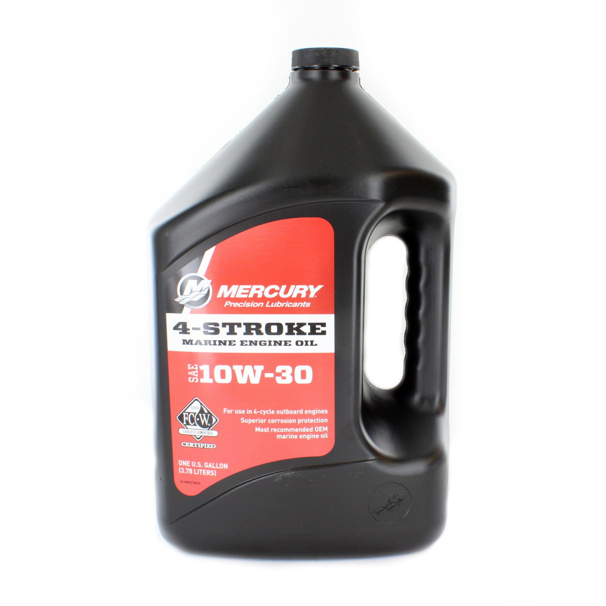 Mercury Marine Quicksilver 4-Stroke 10W30 Conventional Oil, 1 Gal, OEM ...