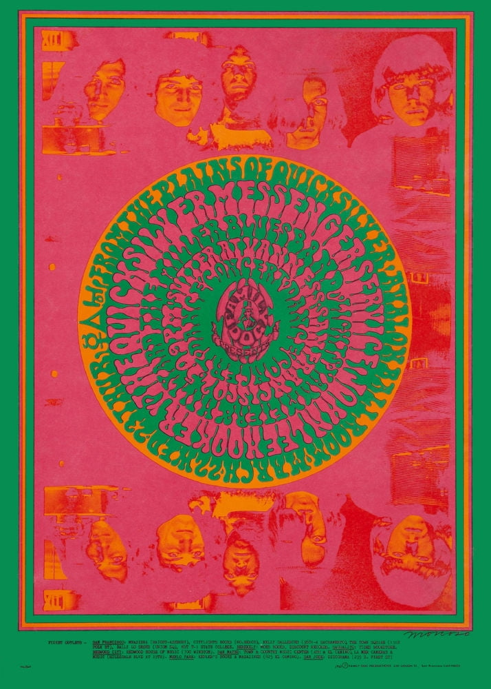 Quicksilver Messenger Service Movie Poster Metal Sign 8inx 12in Print ...