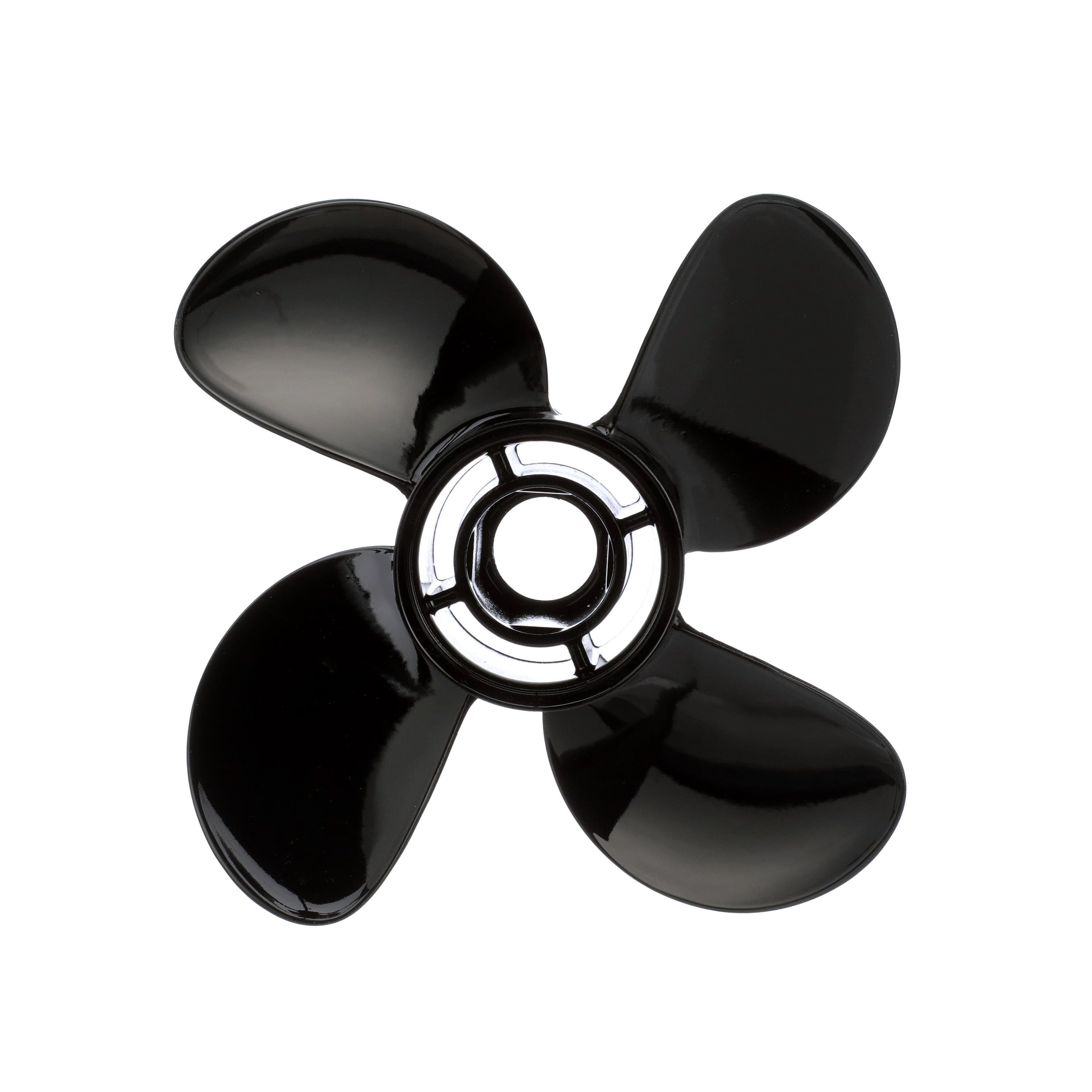 Quicksilver Nemesis 4-Blade Aluminum Propeller, 10.3" Diameter x 13 ...