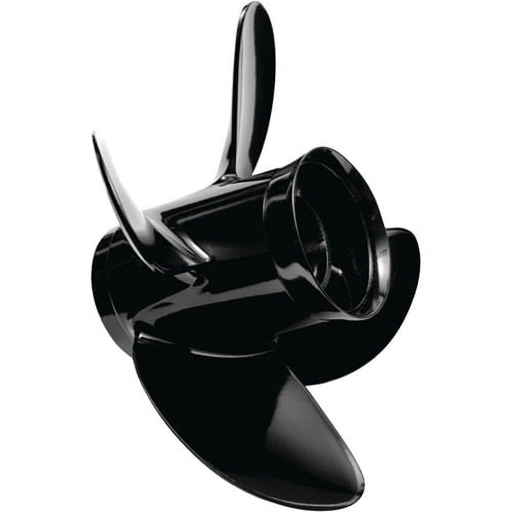 Quicksilver Nemesis Aluminum Pontoon 4-Blade Propeller RH - Walmart.com