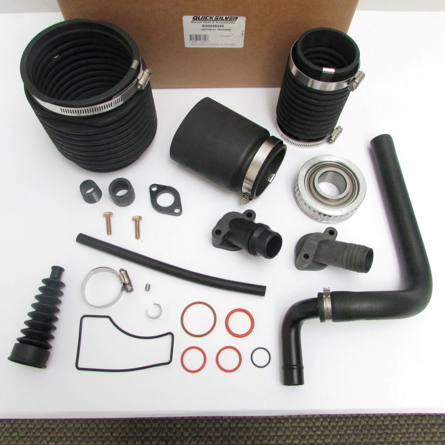 Mercury Quicksilver OEM Transom Bellows Reseal Kit 8M0095485 Bravo 1 2 ...