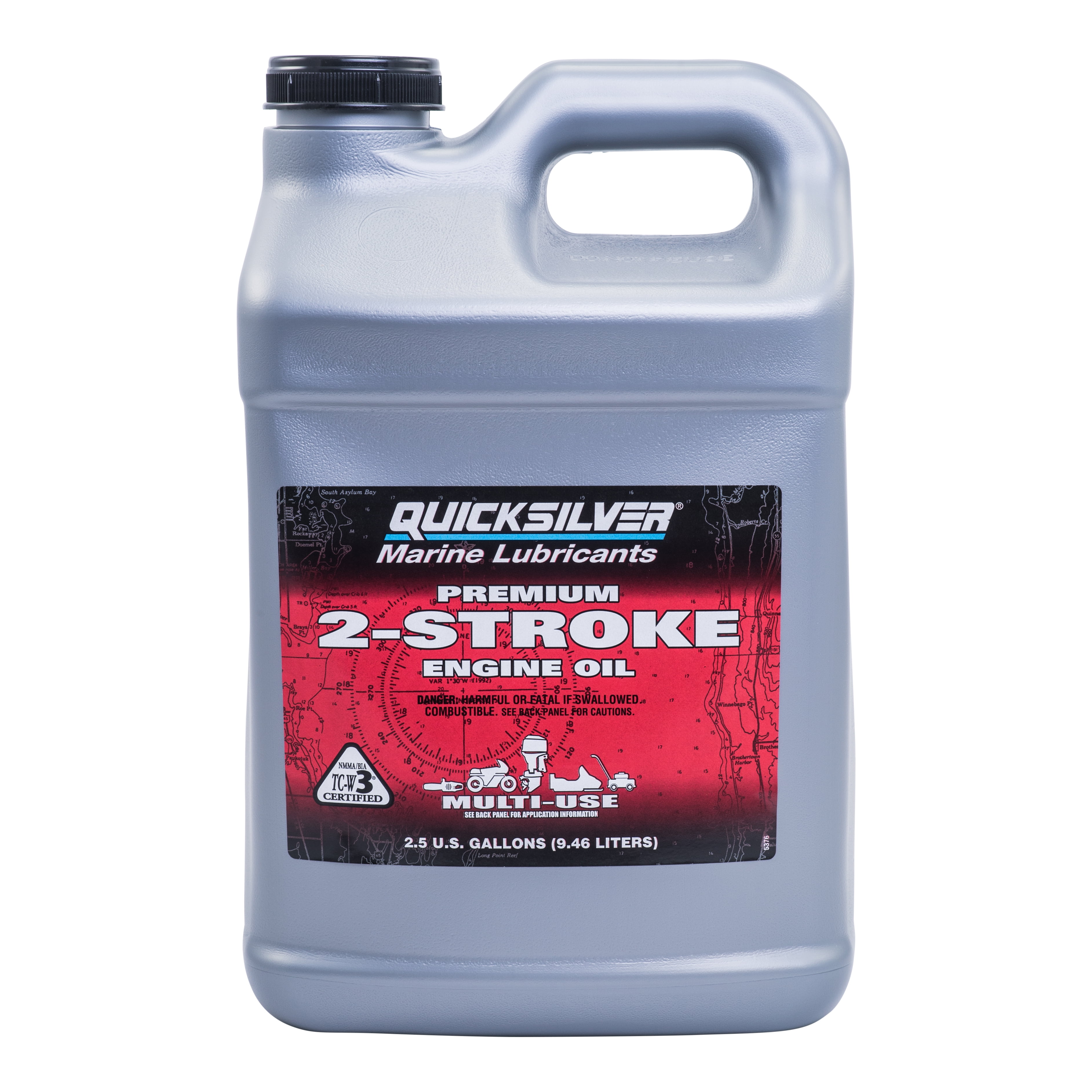 Quicksilver Premium 2-Stroke Engine Oil, Outboards, PWC, Snowmobiles ...