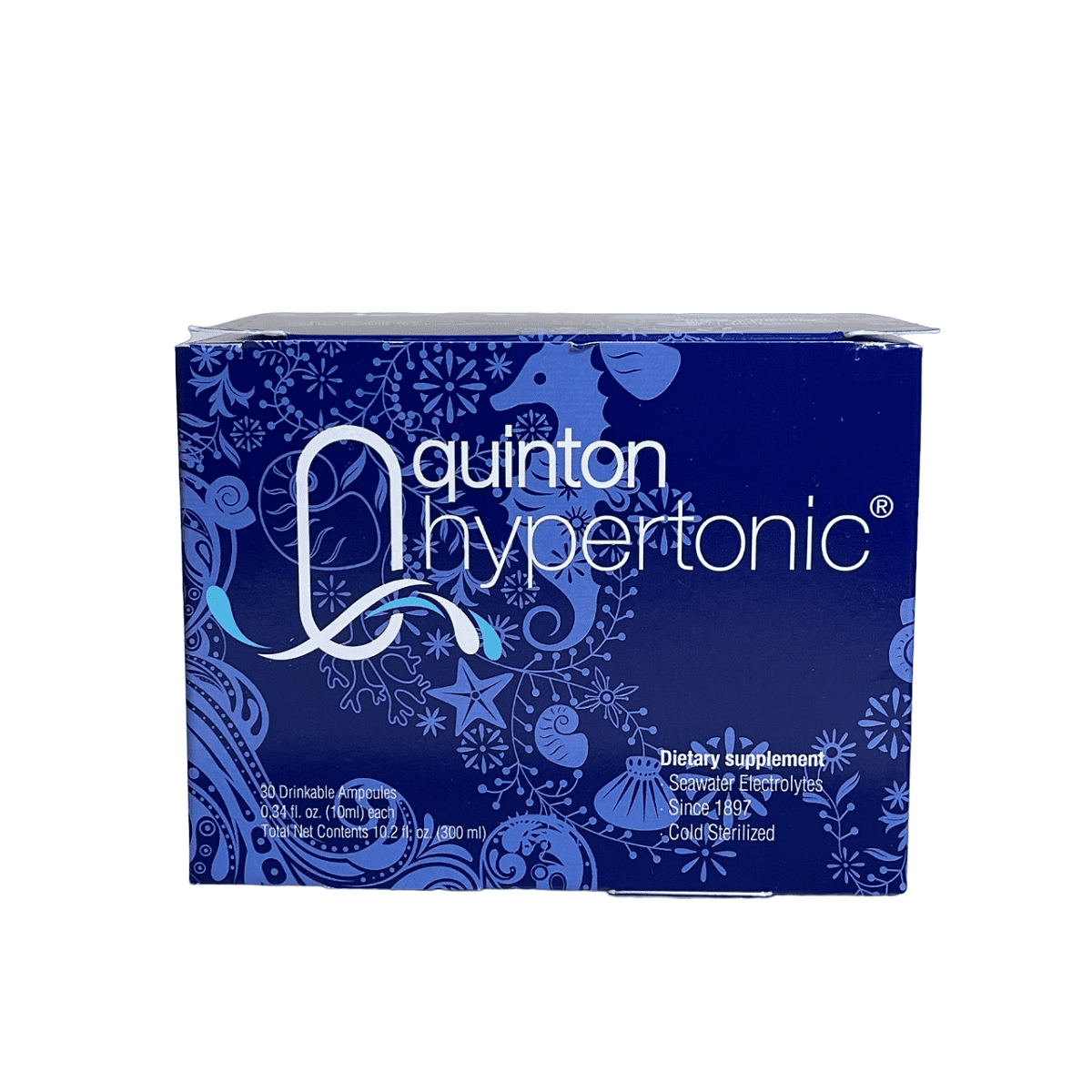 Quicksilver Scientific Original Quinton Hypertonic 3.3 Ampoules 30 ct ...