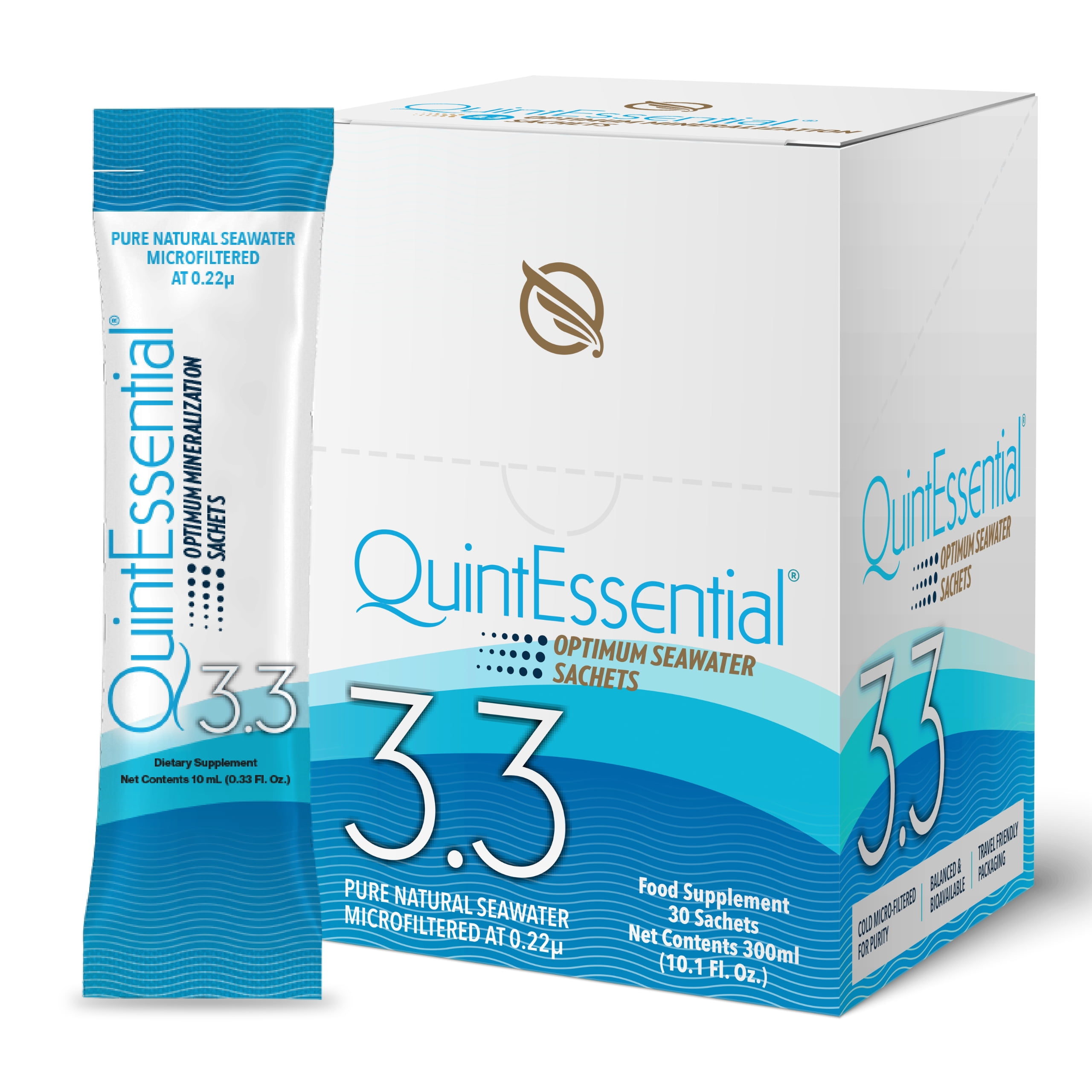 Quicksilver Scientific Quintessential 3.3 Sachets - Hypertonic Solution ...