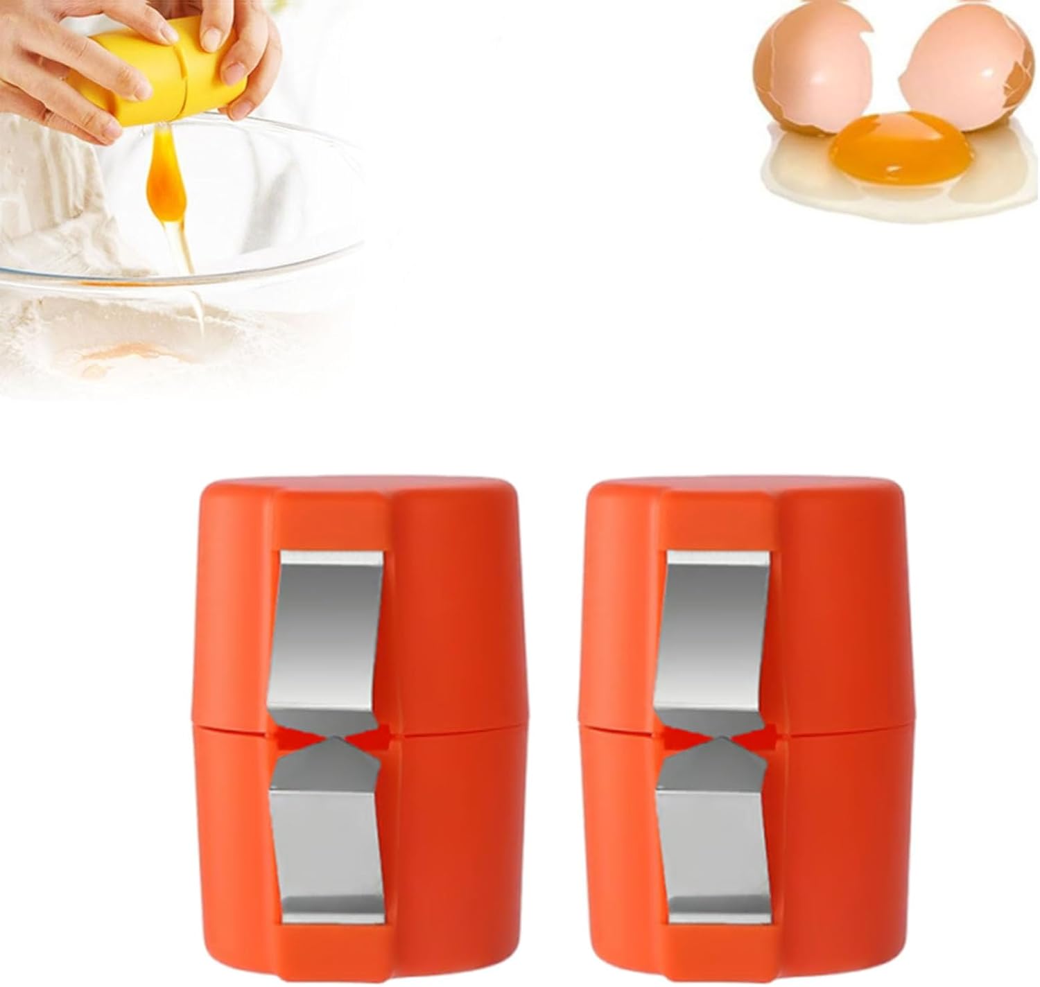 Quicksplit Stainless Egg Opener & Separator, Quick Split Egg Opener ...