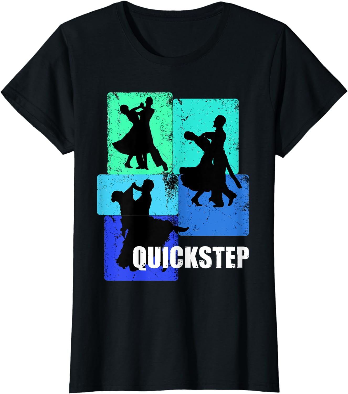 Quickstep Tshirt for Quickstep dancer | Retro Mens Quickstep T-Shirt ...