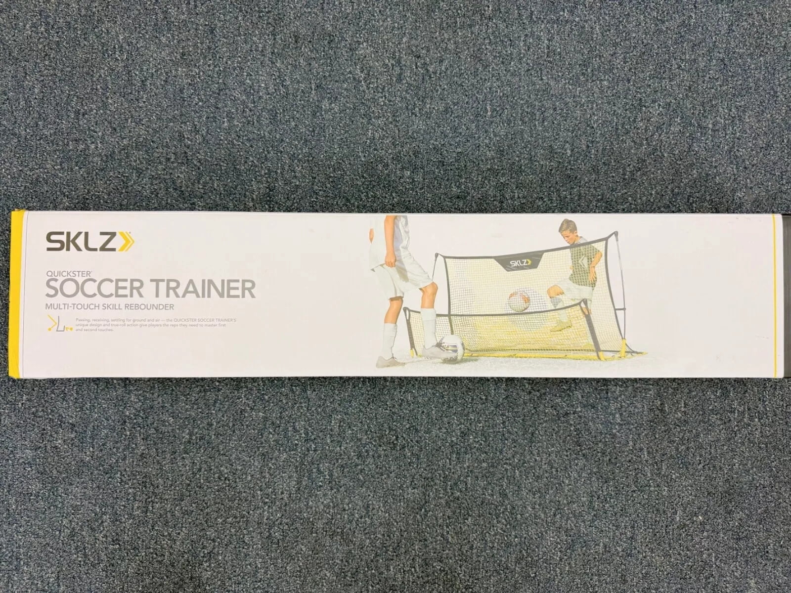 Quickster Portable Soccer Trainer | Rebounder Net for Soccer Practice ...
