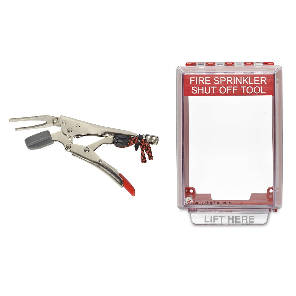 Quickstop Fire Sprinkler Shut-off Tool + Wall Mount Kit - Walmart.com