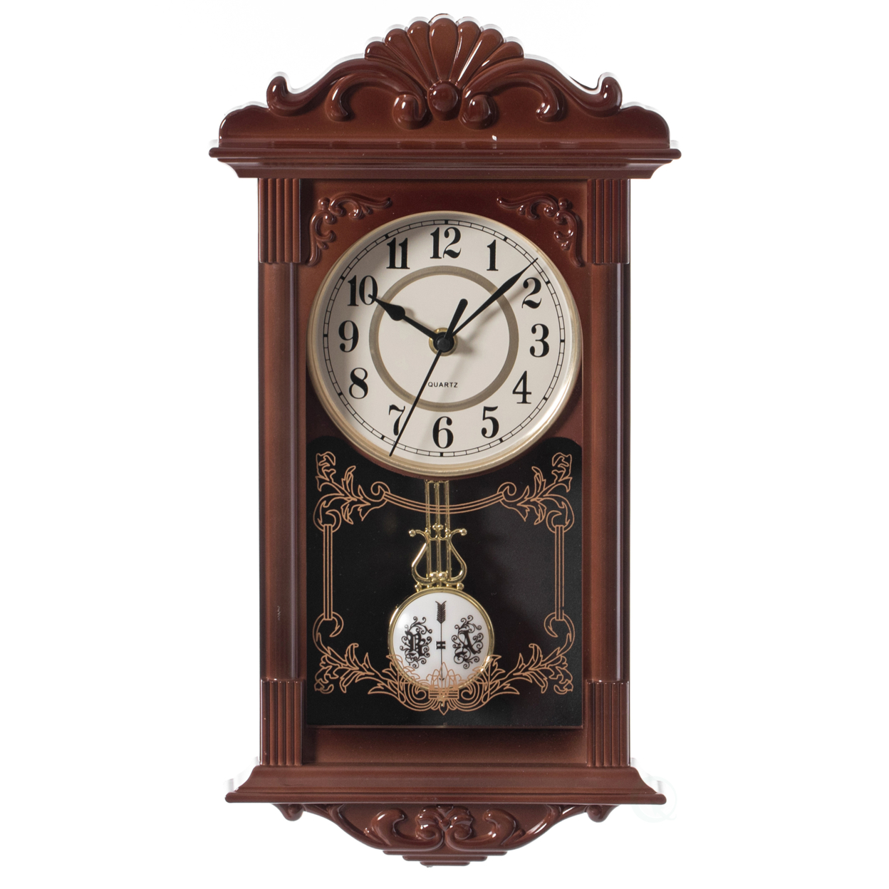 Grandfather Clock with Storage Cabinets, Floor and Grandfather Clocks ...