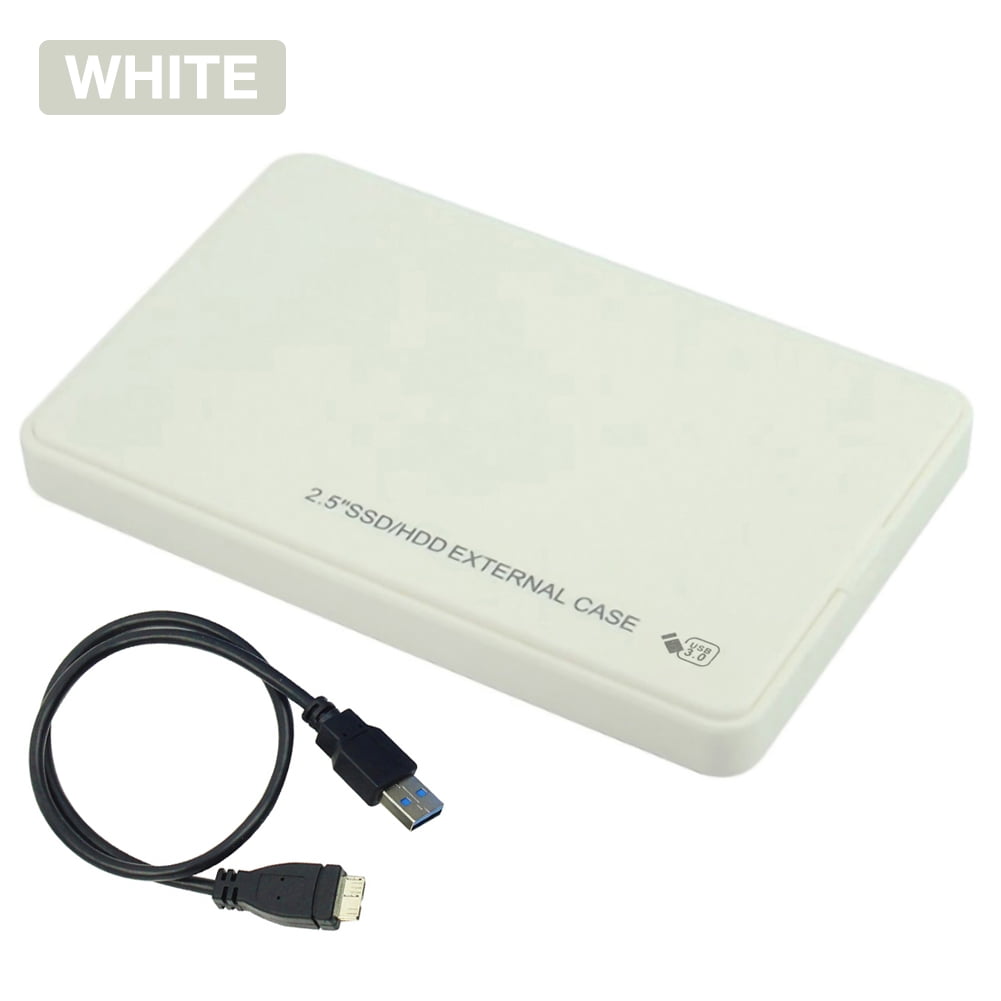 Quickwittc 2.5 inch USB3.0 Hard Disk Box Enclosure 5Gbps SATA HDD SSD ...