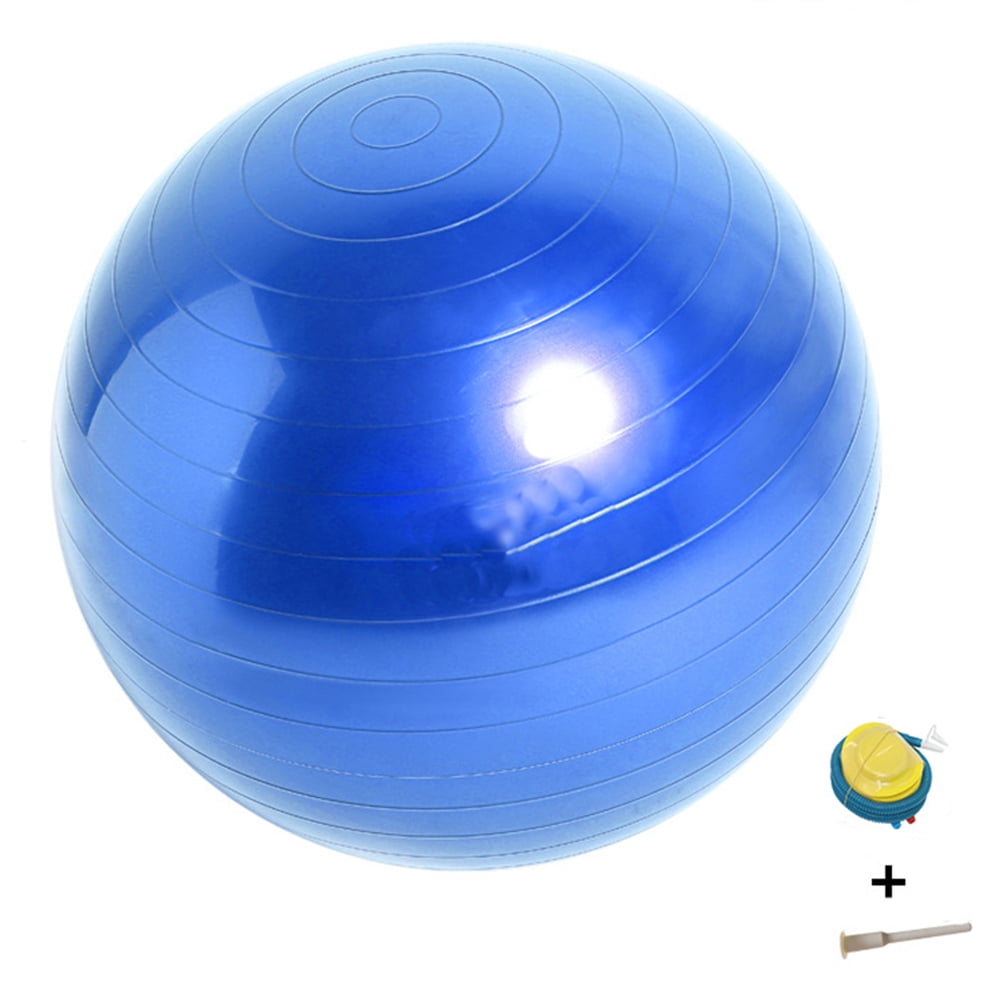 Quickwittc Anti-Burst and Slip Resistant Exercise Ball Yoga Ball ...
