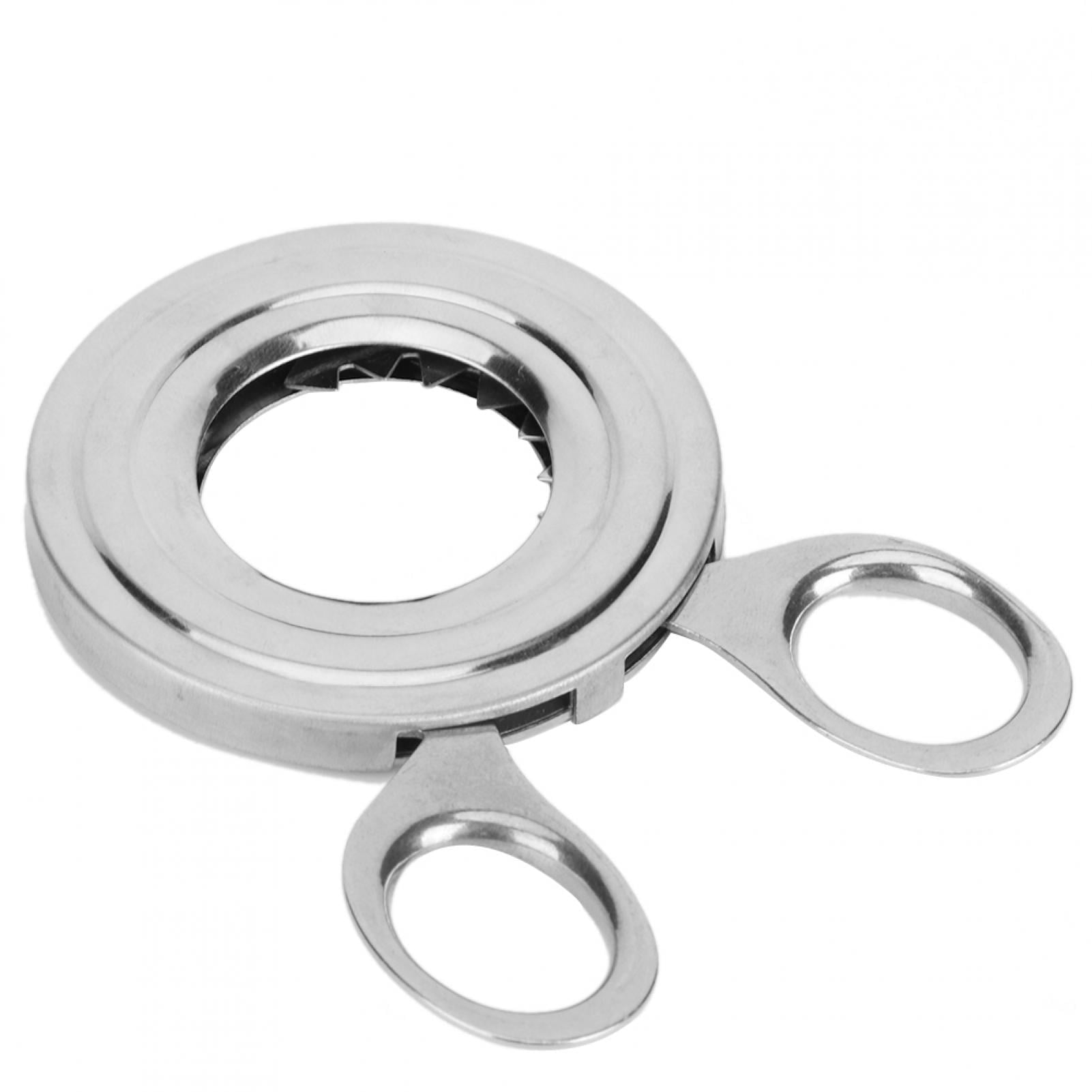 Quickwittc Egg Cutter, Stainless Steel Boiled Egg Cutter Egg Clipper ...