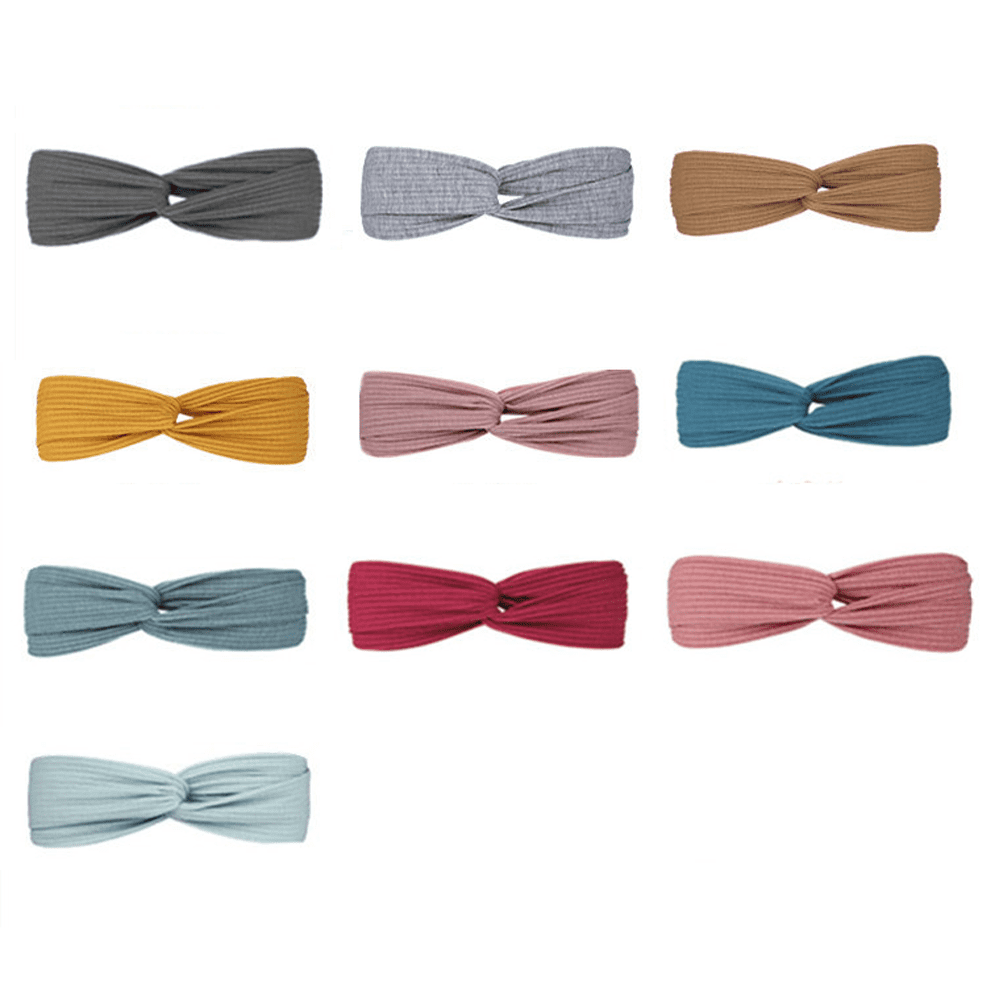 Quickwittc Head Bands No Slip Fashion for Women Turban Top Knot ...