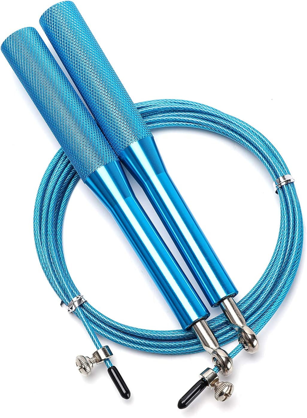 Quickwittc Jump Rope, Aluminum Alloy Handles Bearing Jumping Ropes ...