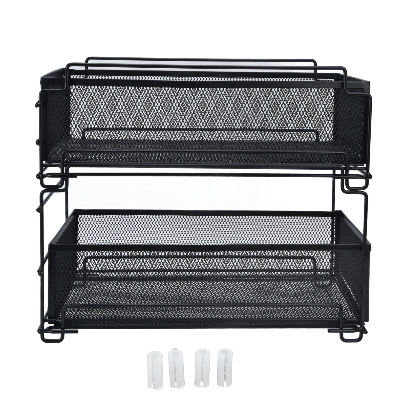 Quickwittc Kitchen Storage Drawer Basket Rack Multilayer Kitchen Shelf ...