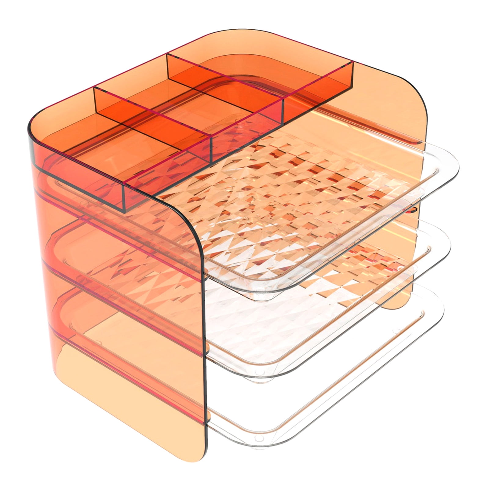 Quickwittc Multi Layer Sorting Tray Acrylic Tray Organizer for ...