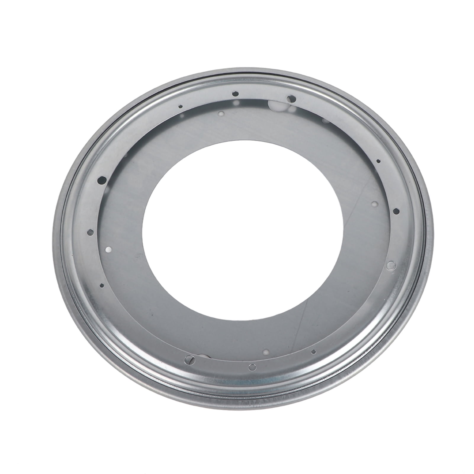 Quickwittc Rotating Turntable Plate,12inch Round Shape Galvanized ...