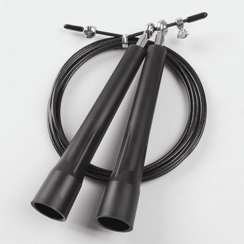 Quickwittc Speed Jump Rope - Adjustable Jumping Rope for WODs, MMA ...
