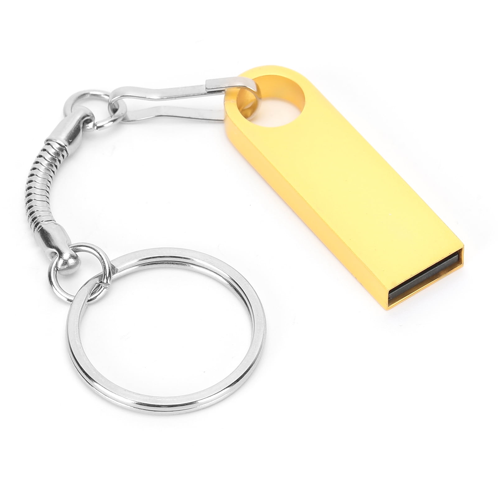 Quickwittc U Disk Gold Mini Metal Portable USB 2.0 Flash Drive Memory ...