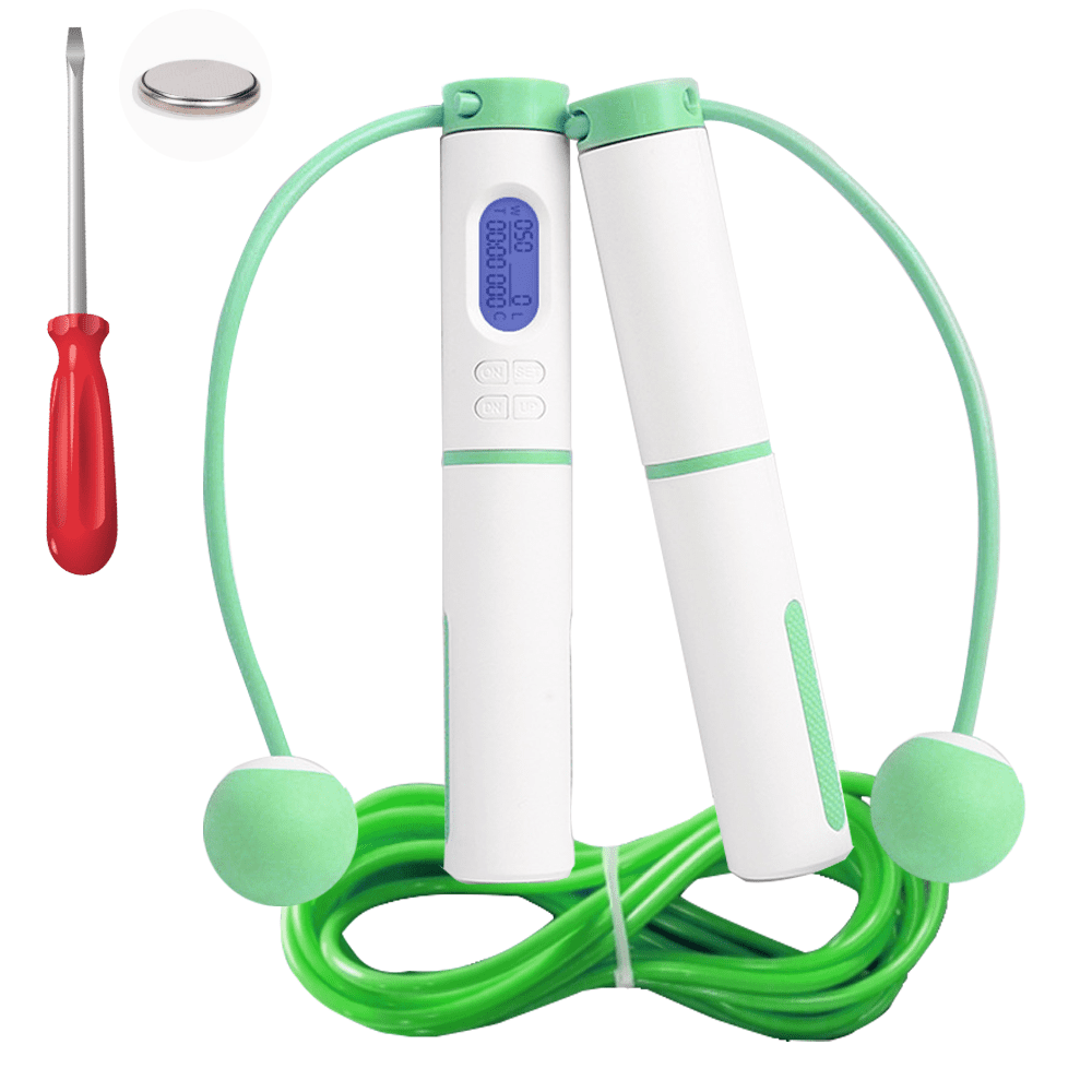 Quickwittc Weighted Cordless Jump Rope for Fitness, Training Indoor ...