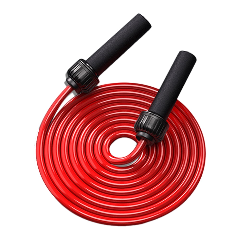 Quickwittc Weighted Resistance Jump Rope - Heavy, Adjustable Fitness ...