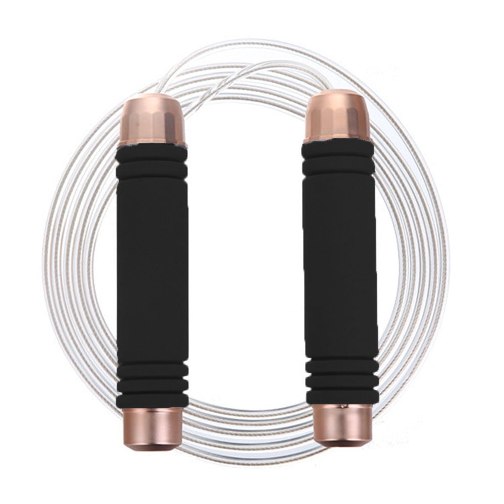 Quickwittc Weighted Skipping Rope Wire Bearing Skipping Rope Fitness ...