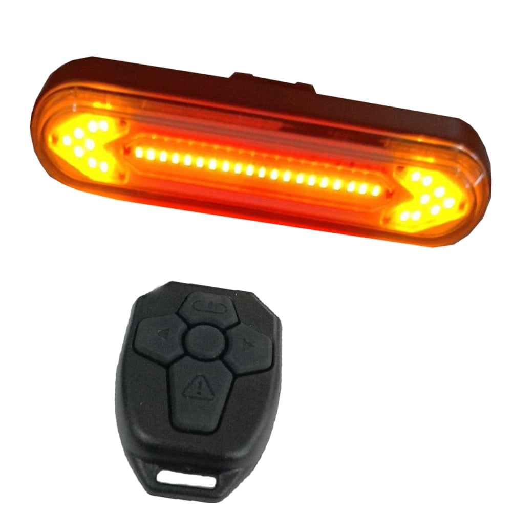 Quickwittc Wireless Turn Signal Brake Light with Remote Control USB ...