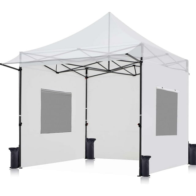 Quictent 10'x10' Heavy Duty Pop up Canopy Tent with Sidewalls and ...