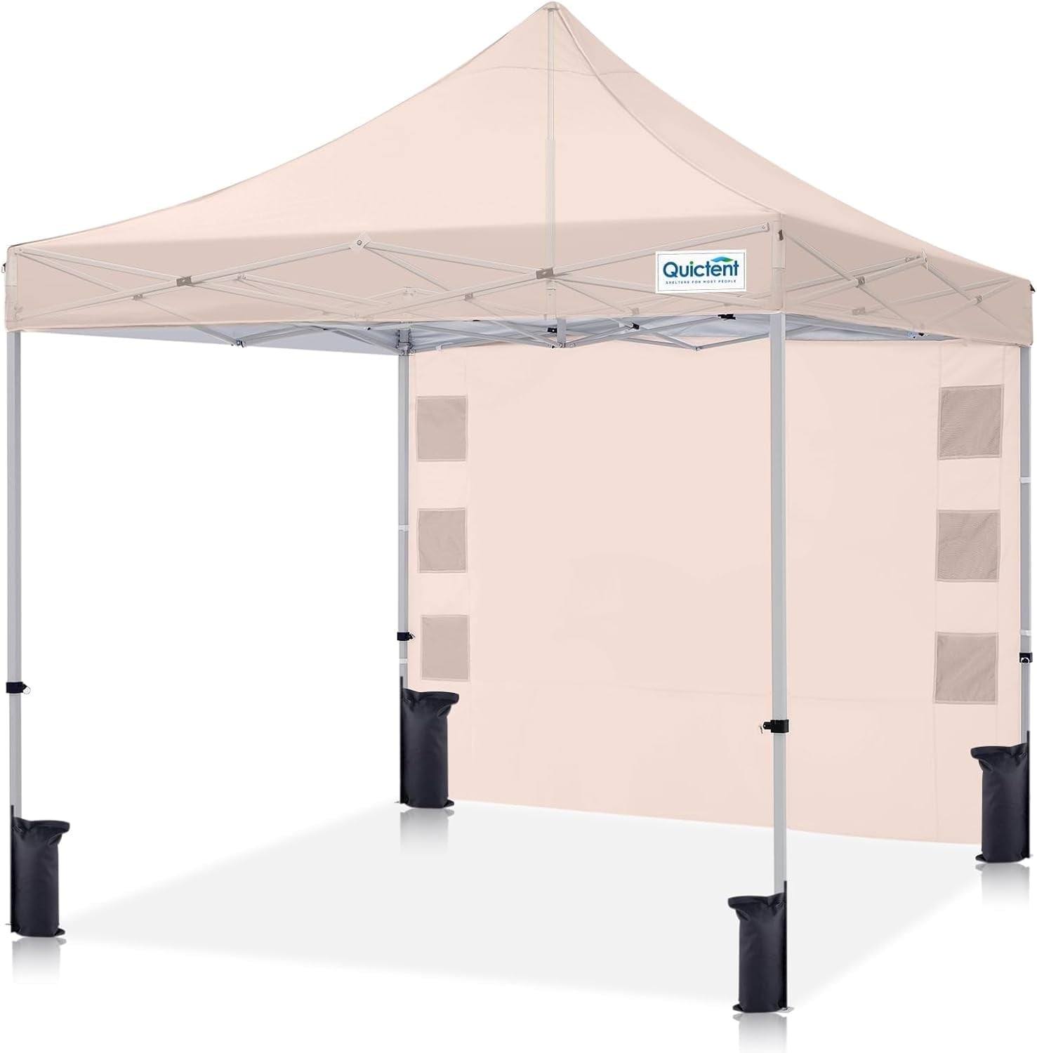 Quictent 10'x10' Portable Pop up Canopy Tent, Easy up Commercial Gazebo ...