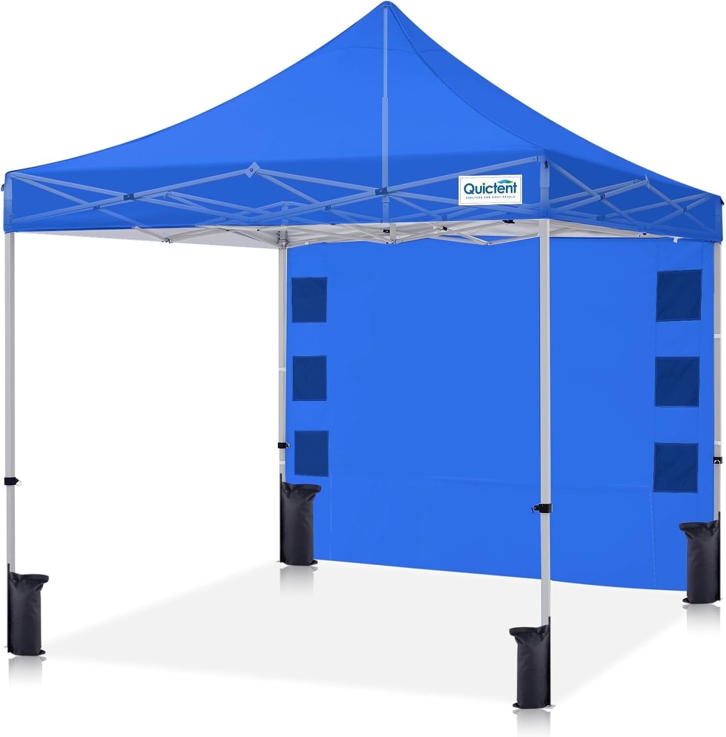 Quictent 10'x10' Portable Pop up Canopy Tent, Easy up Commercial Gazebo ...