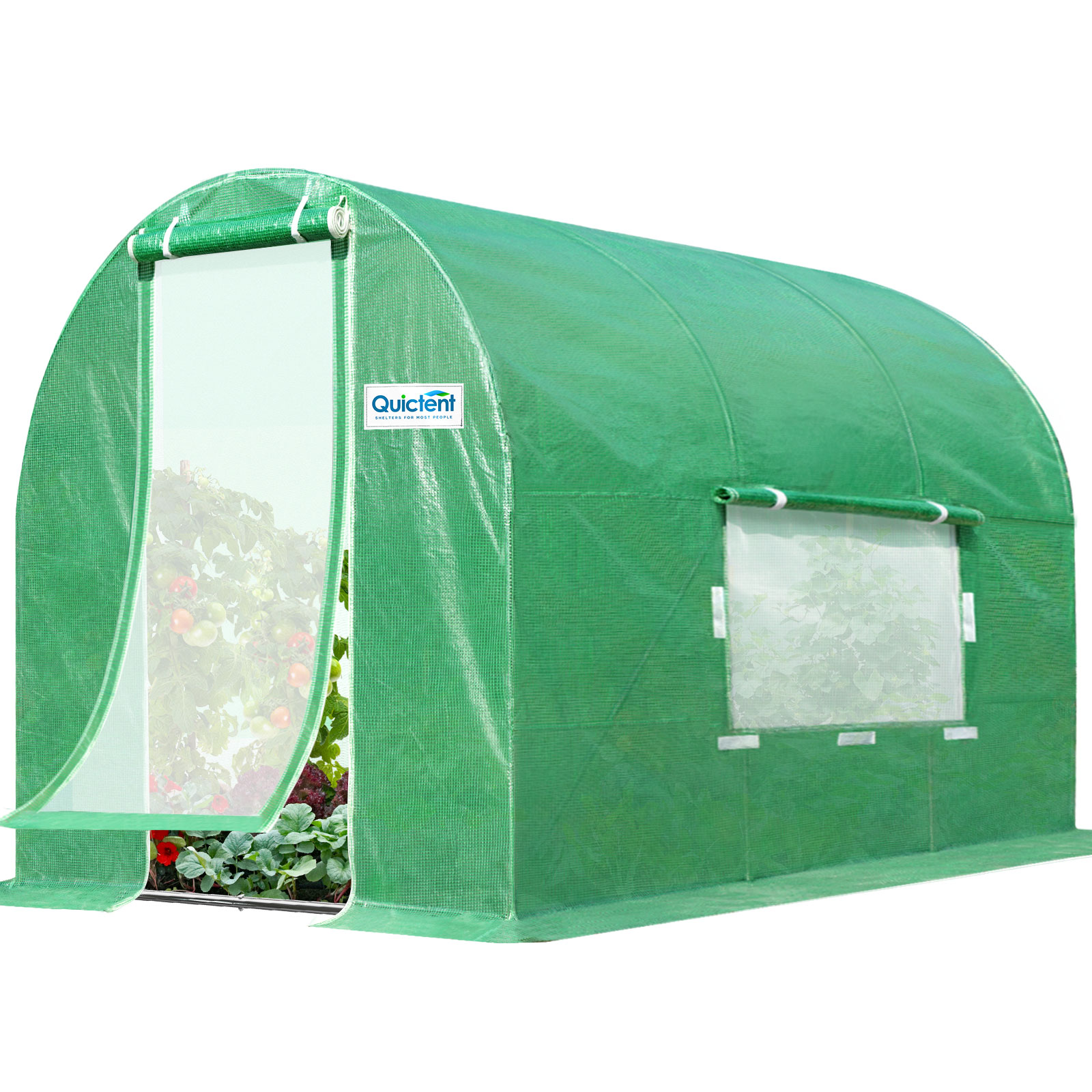 Quictent 20x10x6.6 FT Walk-in Greenhouse, Heavy Duty, Wind Resistant Frame, Hot House with ...