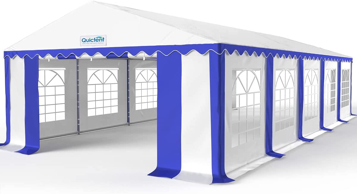 Quictent 16x32FT White Wedding Outdoor Heavy Duty Party Tent, Large ...