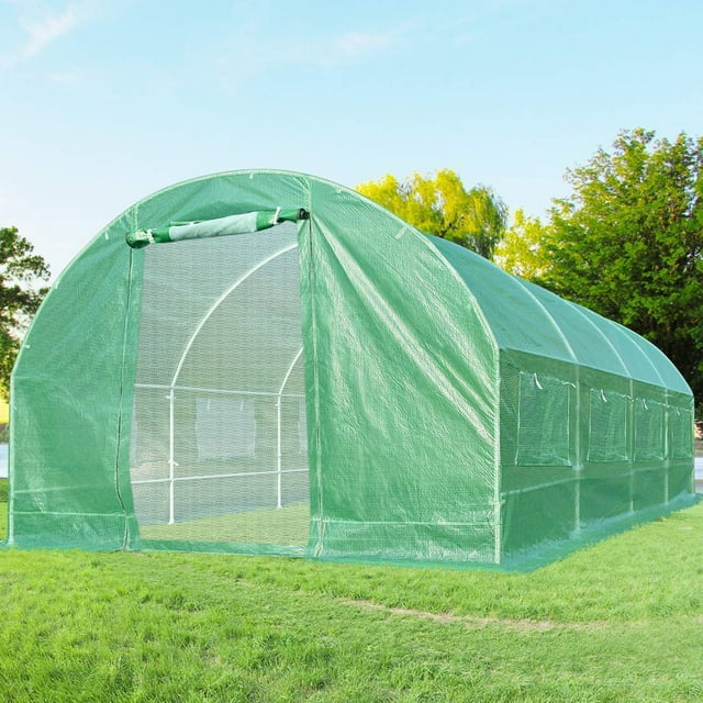 Quictent 20'x10'x6.6' FT Portable Walk-in Greenhouse, Easy Assembly Instant Large Gardening ...