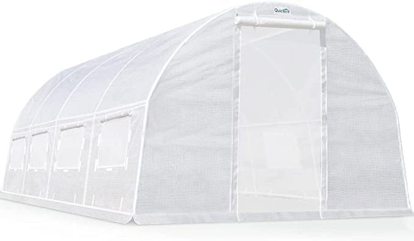 Quictent 20x10x6.6 FT Portable Walk-in Greenhouse, Easy Assembly ...