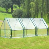 GENESIS 4 Tier Portable Rolling Greenhouse with Clear Cover - Walmart.com