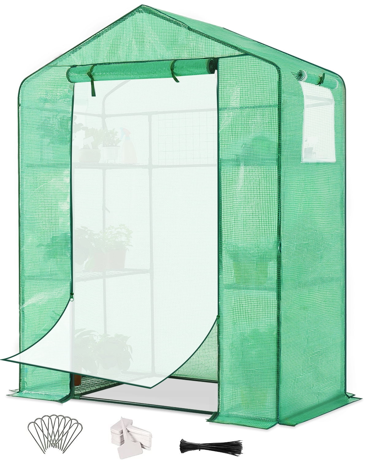 Quictent Portable Walk-in Mini Greenhouse 56 Quictent Portable Walk-in Mini Greenhouse 56
