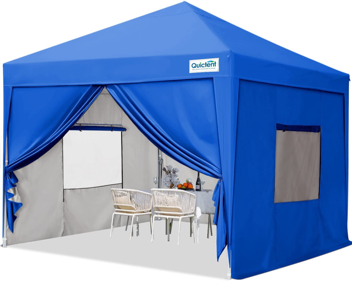 Quictent Privacy 8'x8’Pop up Canopy Tent with Sidewalls Enclosed ...