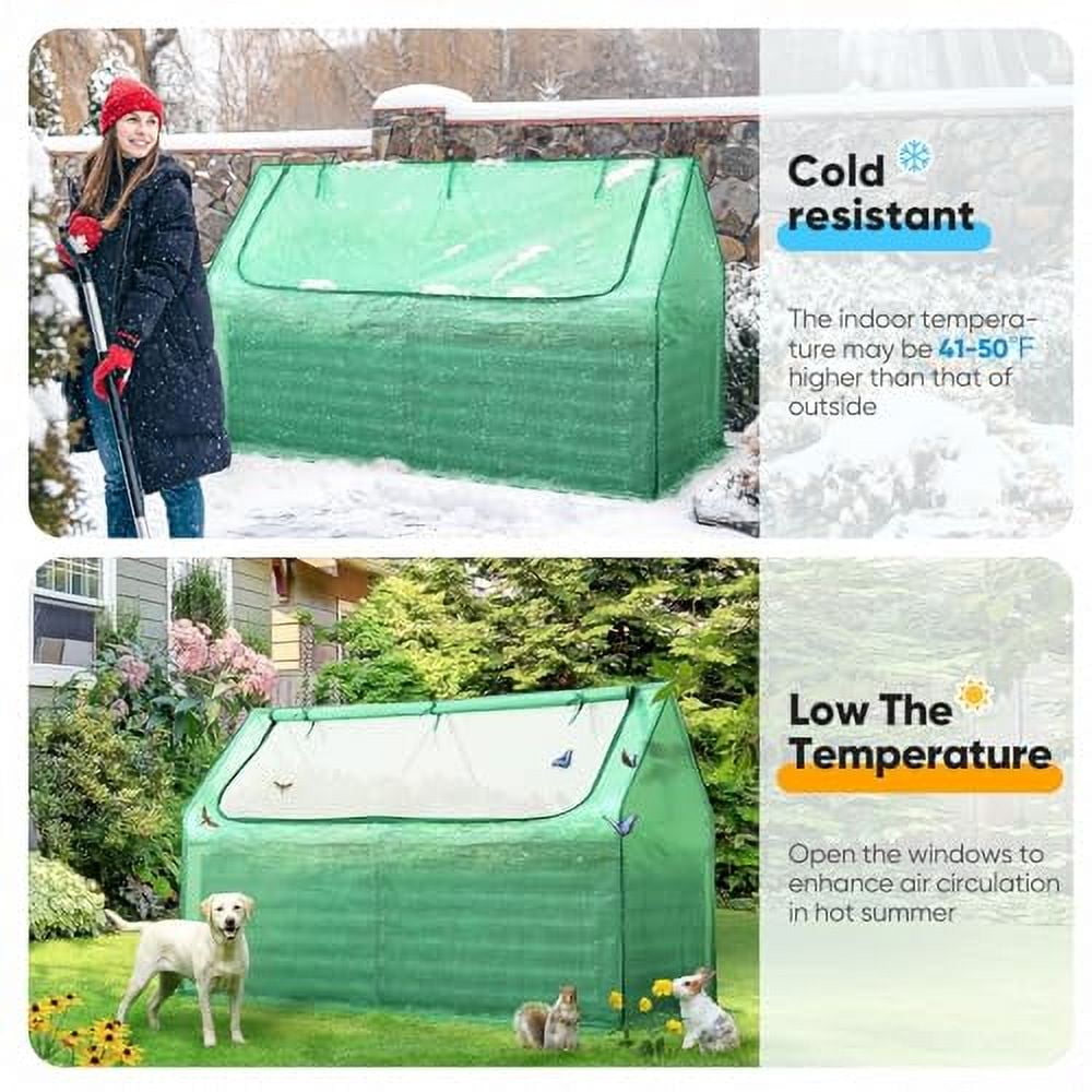 Quictent Raised Garden Bed Galvanized Raised Beds for Gardening ...