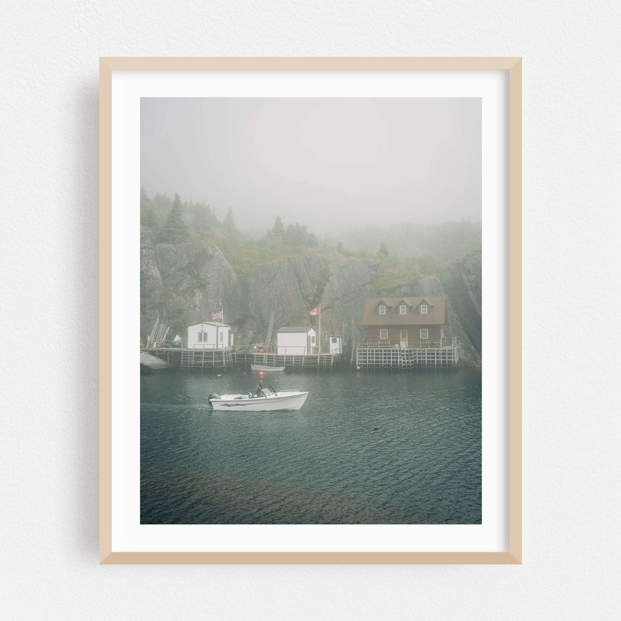 Quidi Vidi in Fog 01 - St. John's Newfoundland and Labrador Canada ...