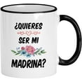 Quieres Ser Mi Madrina Gift. Will You Be My Madrina For Bautizo In ...