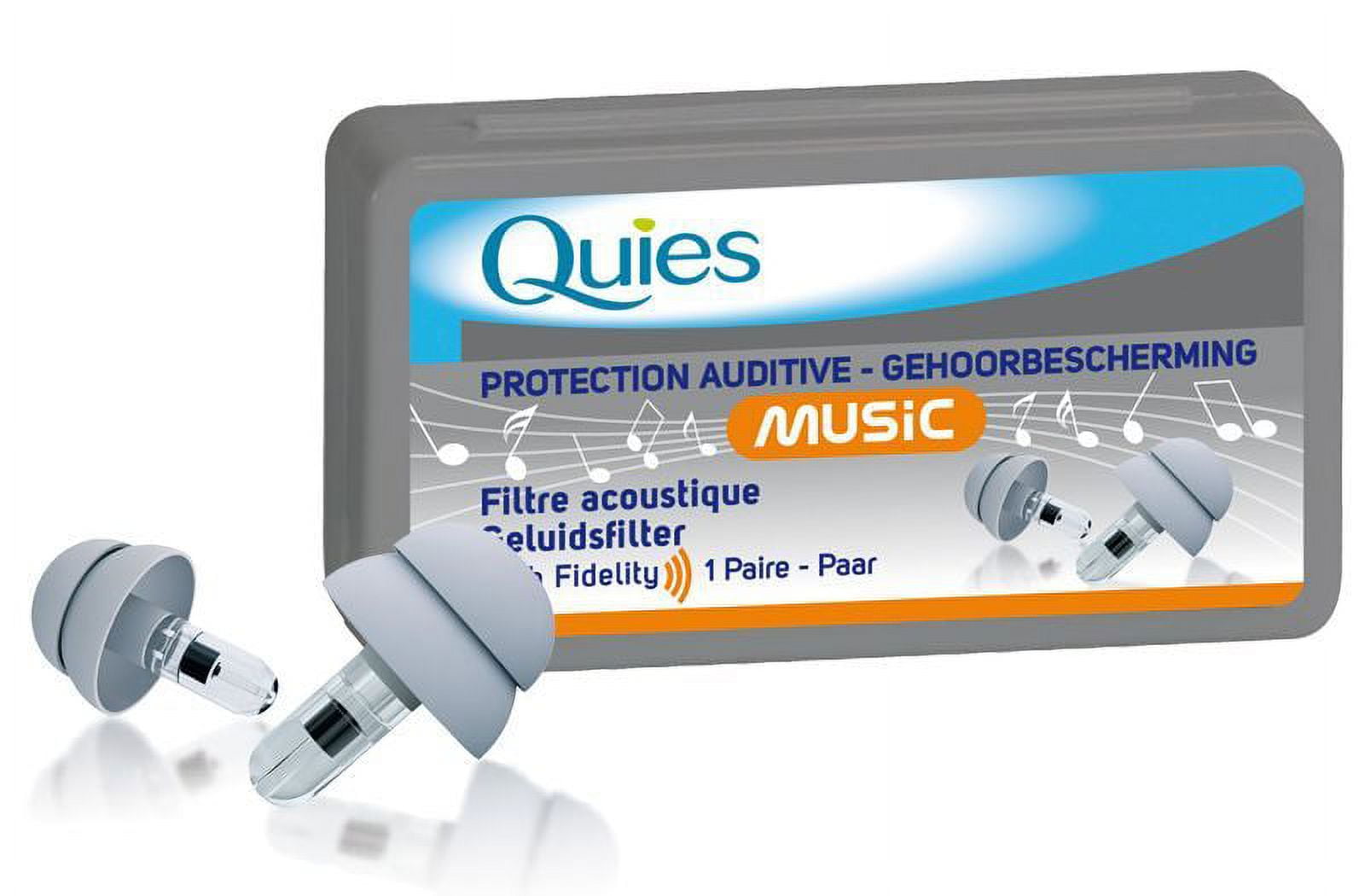 Quies Music Ear Plugs 1 Pair - Walmart Business Supplies