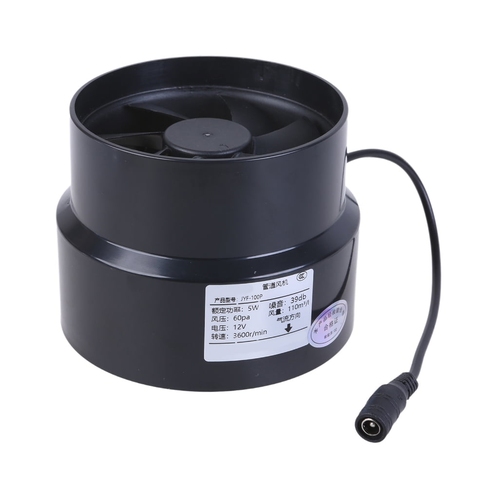 Quiet 12V Marine Inline Blower Fan High Airflow for Boats Energy Saving ...