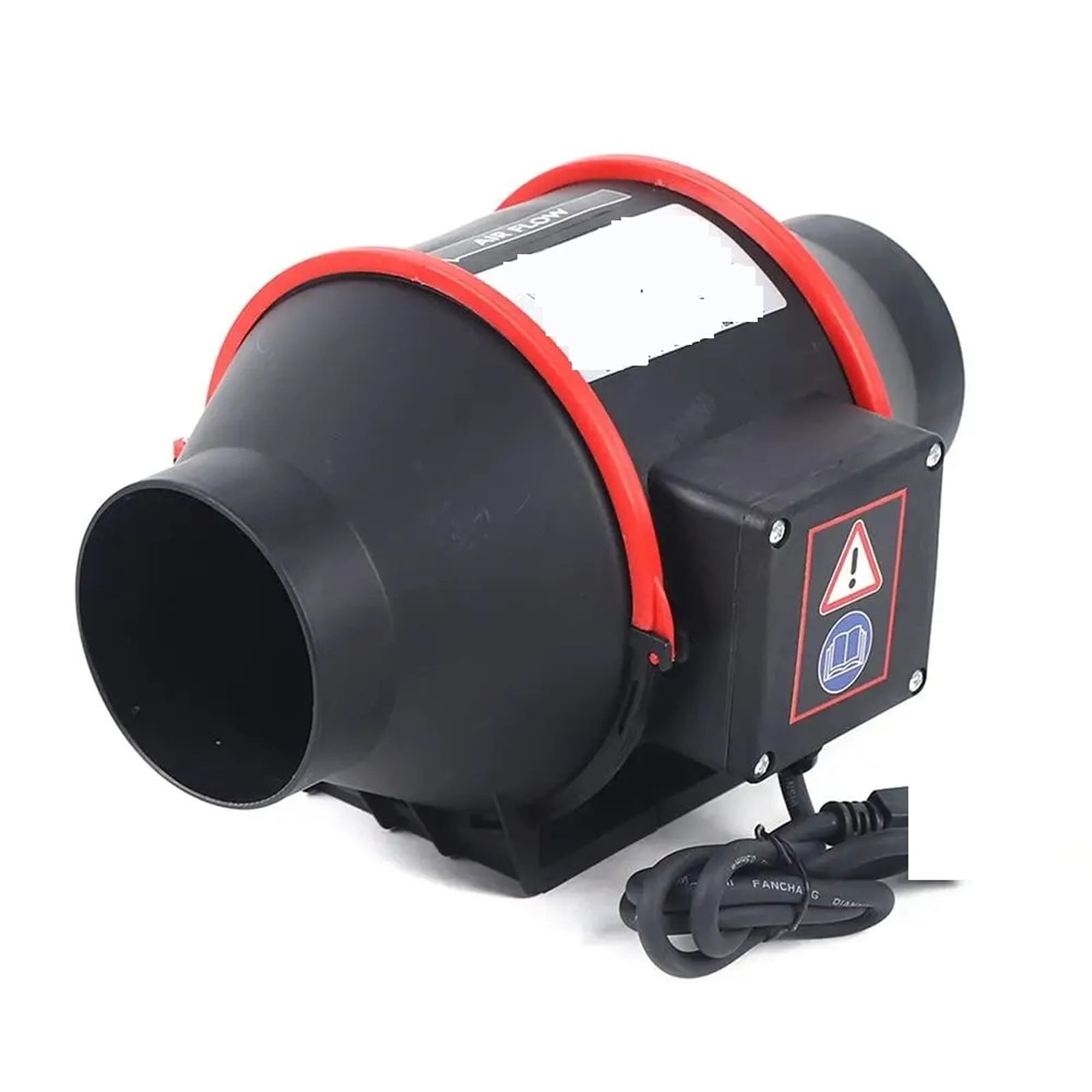 Quiet 4" Duct Fan 310 M³/H Ventilation Kitchen Bathroom Exhaust Blower ...