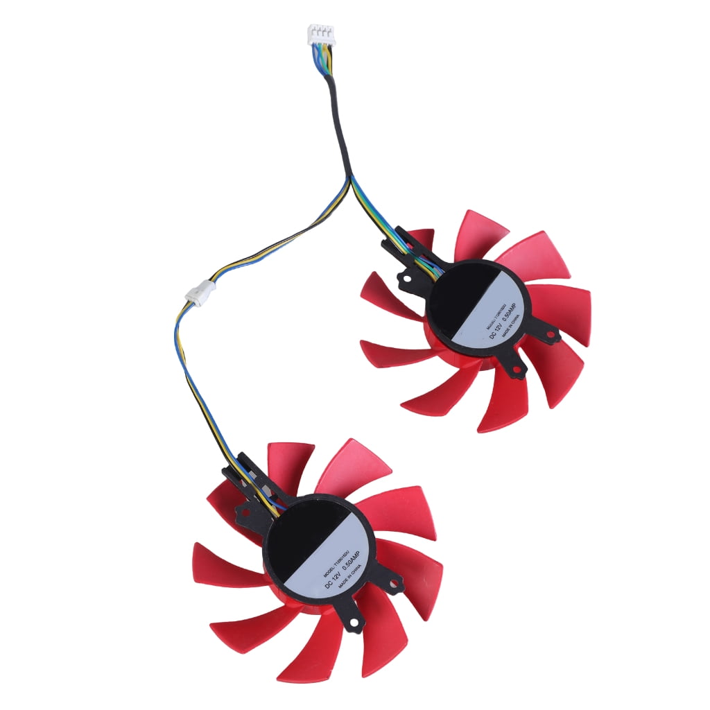 Quiet 4Pin Graphics Card Fan for RTX2060 GTX1660 1660Ti Graphics Card ...