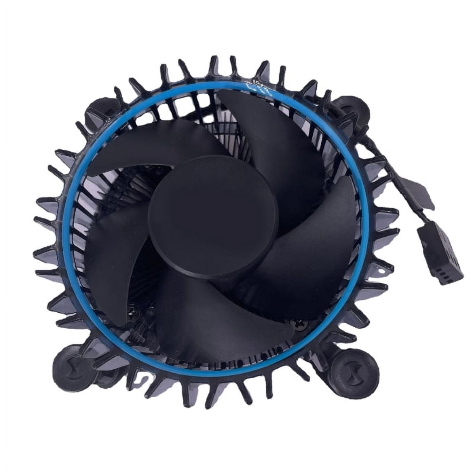 Quiet 98mm CPU Air Cooler Fan for Intel LGA 1700 12 Gen Customizable ...
